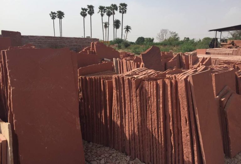 Dholpur Red Stone - Dholpur Red Sand Stone in Rajasthan